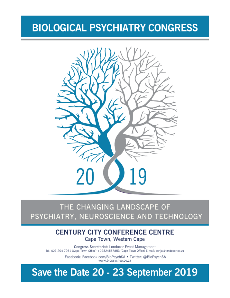 Biological Psychiatry Congress 2019 - Southern African Neuroscience Society